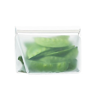 BlueAvocado Re-Zip Seal Reusable 1-Cup Snack and Lunch Bag, Pack of 2