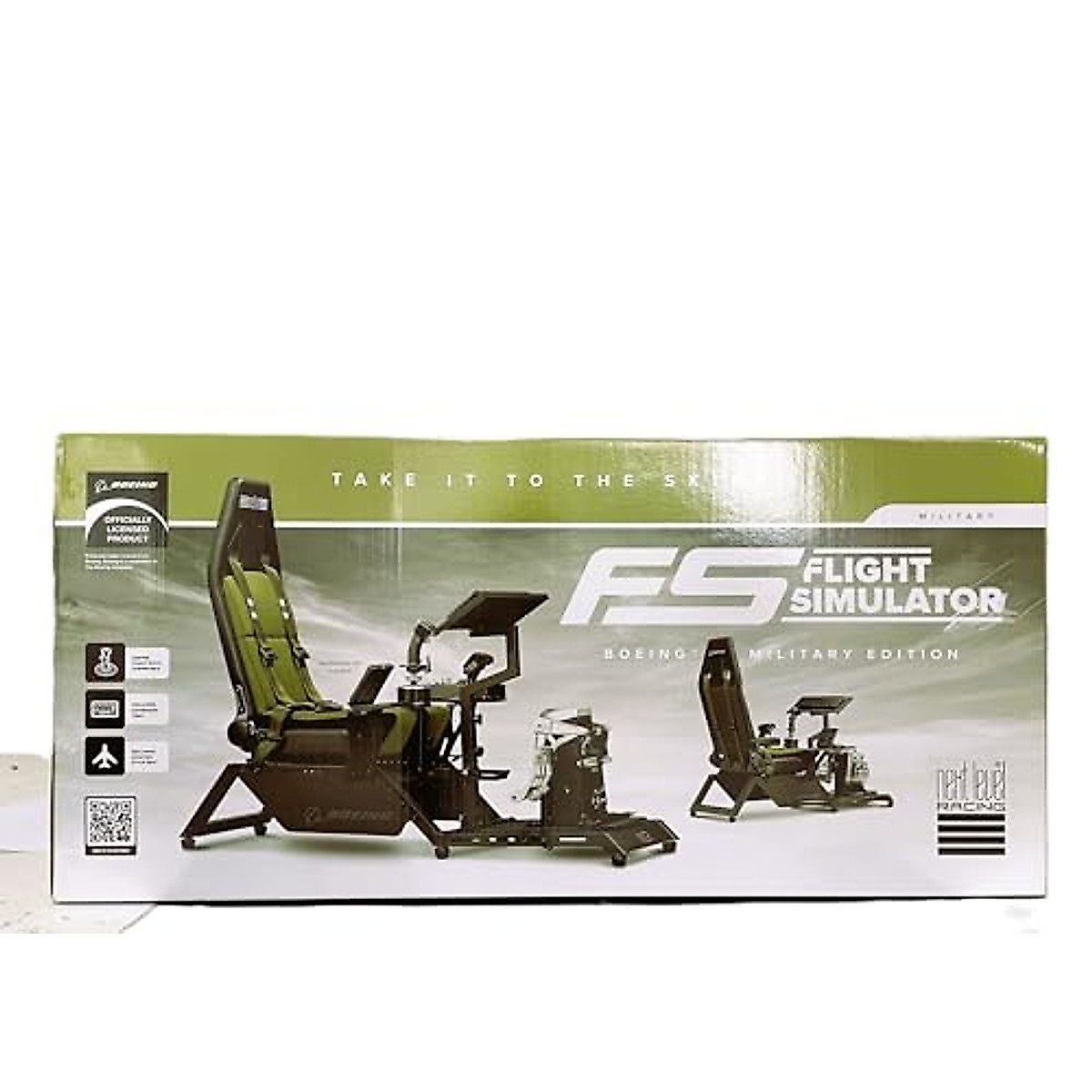 Next Level Racing Flight Simulator Cockpit: Boeing Military Edition