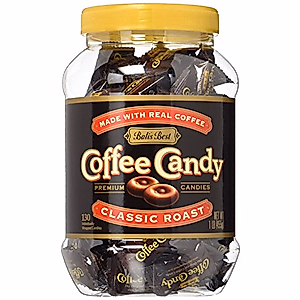 BALI'S BEST Coffee Candy - Original Flavor | 1lb Jar | Rich, Smooth Taste | Indulge in Gourmet Coffee Delight - For Coffee Lovers, Delicious Treat for Any Occasion