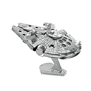 Metal Earth Star Wars Millennium Falcon 3D Metal Model Kit Fascinations