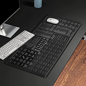 Large Office Mouse Mat, Conference Call Bingo Mouse Pad For Desk, Excel Shortcuts, Windows Shortcuts, Word Shortcuts, Employee Gift