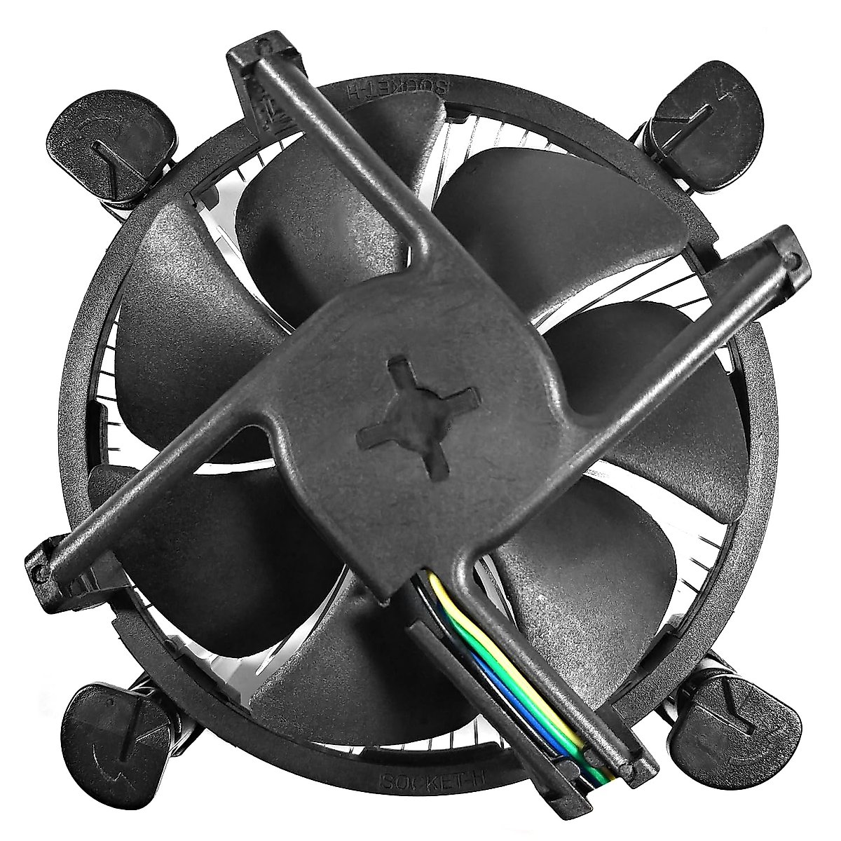 TRONWIRE TW-2 CPU Cooler Aluminum Heatsink 4-Pin PWM 92mm Low Profile 3000 RPM Fan Pre-Applied Thermal Paste for Intel Core i3 i5 i7 i9 Socket 1200 1151 1150 1155 1156 Desktop PC Computer