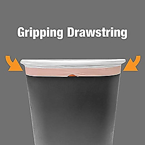 HDX 13 Gal. FlexPro Reinforced Top Drawstring Kitchen Bags (150-Count)