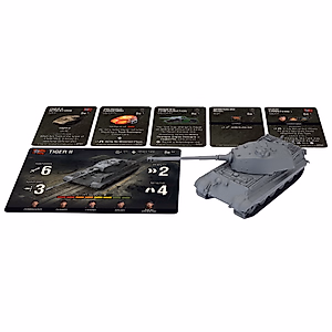 Gale Force Nine World of Tanks: German Tiger II - Wave 7 Heavy Tank Expansion, Miniatures Game