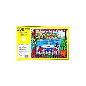 Page Publications Collection - Seaside Bistro Puzzle Games - Jigsaw Puzzles 500 Pieces for Adults - Games for Adults, Teens and Kids