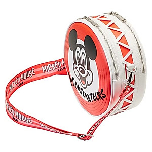 Loungefly Disney100 Mickey Mouseketeers Crossbody Bag with Ear Holder