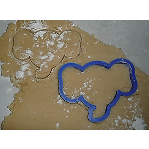 ELEPHANT HEAD ANIMAL COOKIE CUTTER MADE IN USA PR283