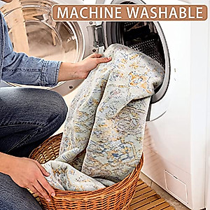 2x3 Rug Non Slip Machine Washable Rug 2x3 Vintage Rug Boho Rug Small Rugs for Bedroom Kitchen Entryway Persian Abstract Oriental Accent Area Rug Retro