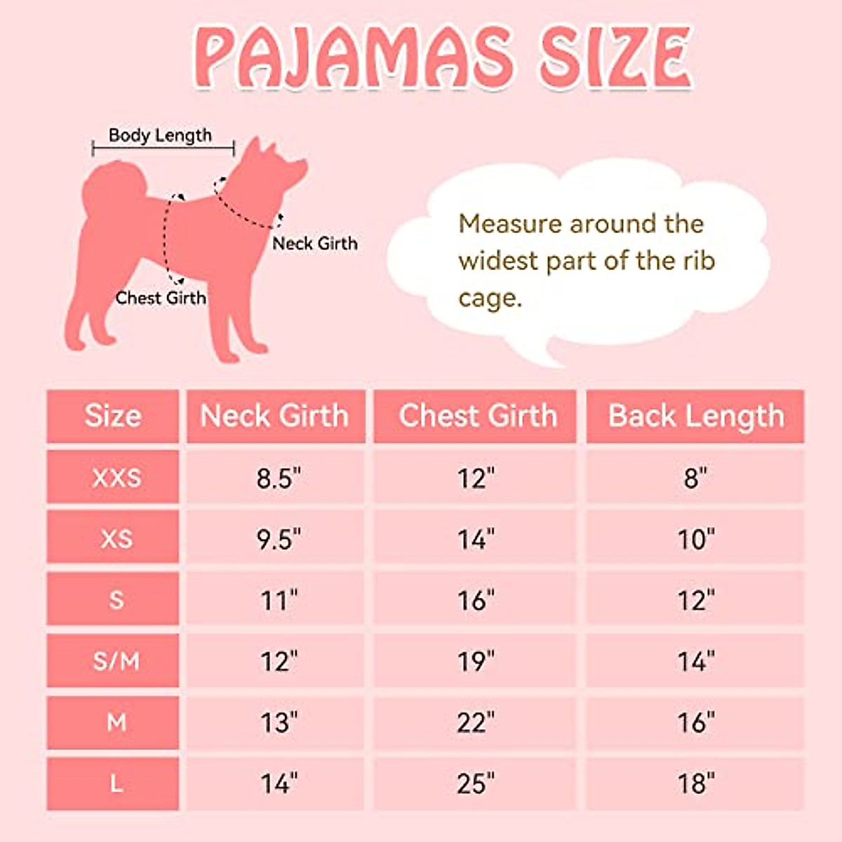 Fuzzy Dog Pajamas Turtleneck Dog Clothes Warm Soft Cozy Lightweight Dog Pjs Dog Sweaters for Large Dogs(Pink-L)