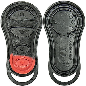 Keyless2Go Replacement for New Shell Case Button Pad for Remote Key Fob GQ43VT17T GQ43VT9T GQ43VT13T - Shell ONLY