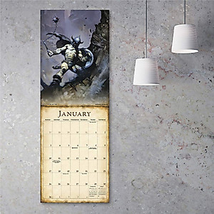 2021 The Fantasy Art of Frazetta 16-Month Wall Calendar