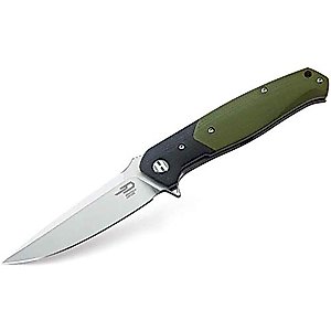 BESTECH KNIVES Swordfish G10 Linerlock Green BTKG03A