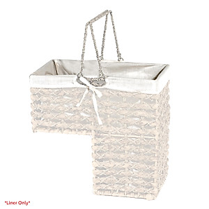 Trademark Innovations Basket Liner, Beige