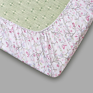 Baby Spark Chirpy The Bird 3pc Soft Cotton Crib Bedding Set