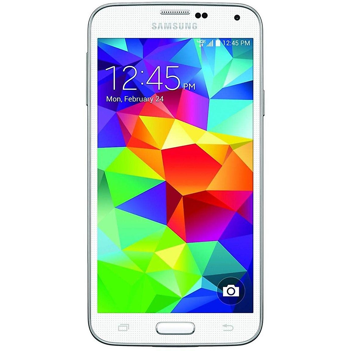 Samsung Galaxy S5 - G900-16GB - GSM Unlocked - Android Smartphone (White)