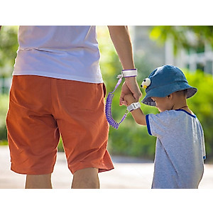 JIANBAO Penguin Toddler Backpacks with Leashes Anti Lost Wrist Link for 1.5 to 3 Years Kids Girls Boys Safety (Penguin, Purple)