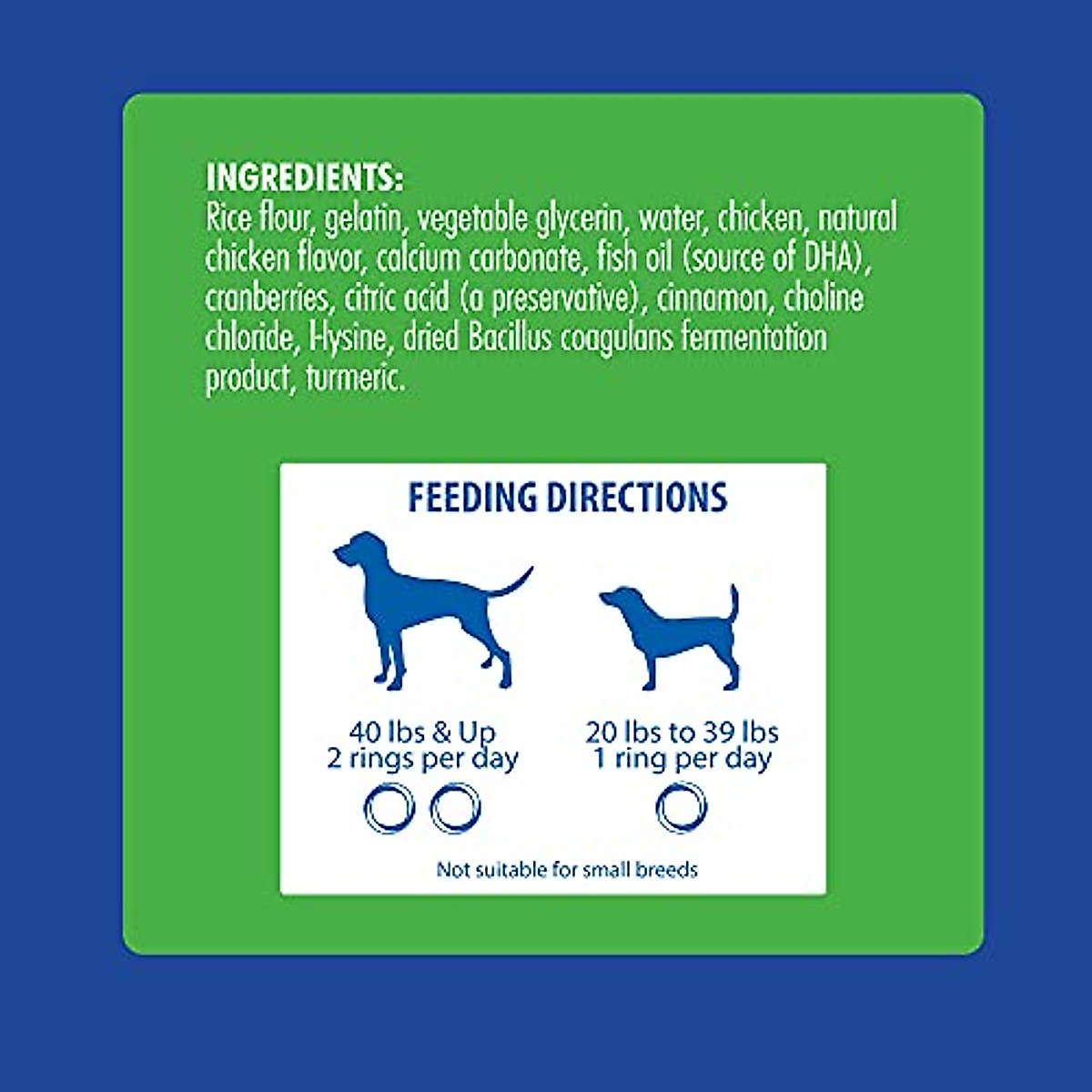 N-Bone Puppy Teething Rings Plus, Chicken Flavor, 7-Count, 8.4oz