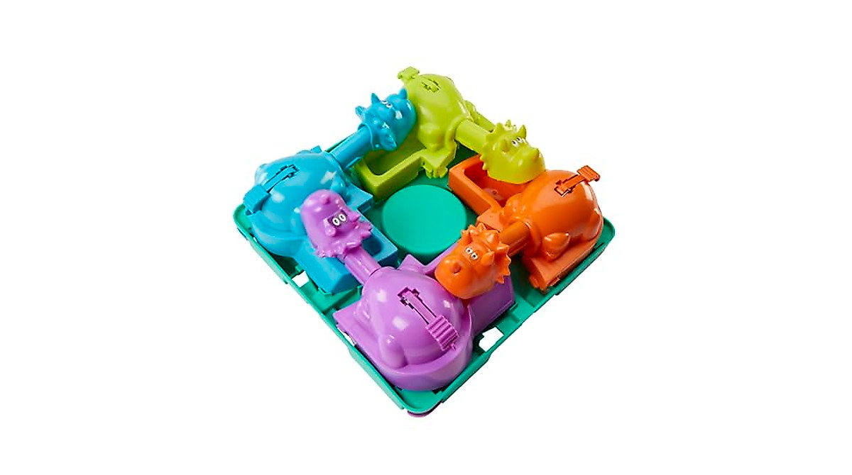 Hungry Hungry Hippos Dino Edition - Fun Board Game
