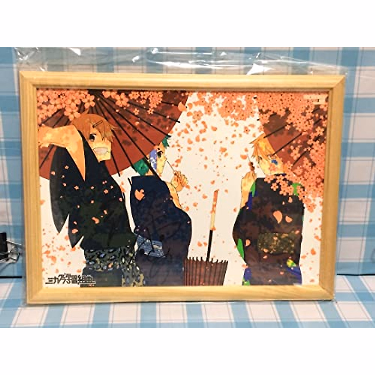 Mikagura Academy Composition Framed Autographed Reproduction No. 2