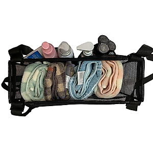 KNBG Equipped With Adjustable Storage Bags, Hanging Storage Basket, Toilet, Bathroom, Bath Basket, Dormitory, Cosmetics Storage Bag