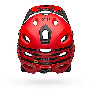 Bell Super DH MIPS Adult Mountain Bike Helmet - Fasthouse Matte Red/Black (2022), Large (58-62 cm)