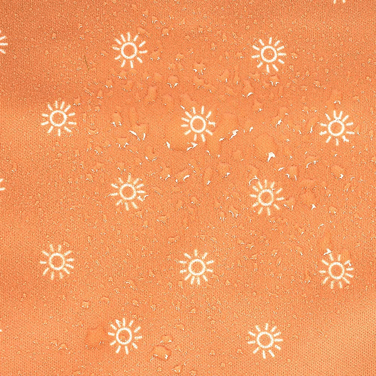 MOMIGO 2 pcs/set Wet Dry Bags for Baby Cloth Diapers - Reusable, Washable for Stroller, Diapers, Toiletries, Travel Bags, Beach, Pool, Gym Bag with Two Zippered Pockets 11.8 * 15.7 inch (Orange)