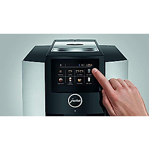 Jura S8 Automatic Coffee Machine 64 oz, Moonlight Silver