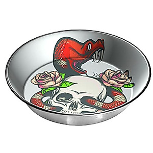 Multi Pet 48593253: Komodo Skull & Snake Bowl, 3Cups