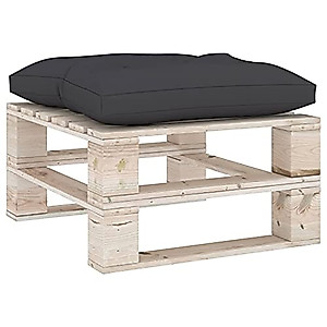 imasay Floor Pallet Cushion 23.6"x24"x3.9" Anthracite