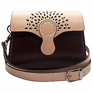 Realeather Veg-Tan Double Shoulder Leather, Natural