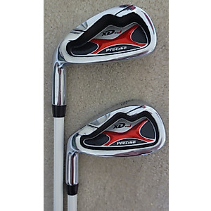 Left Handed Junior Golf Club Set Complete with Stand Bag for Kids Ages 5-8 LH Red Color Premium Jr.