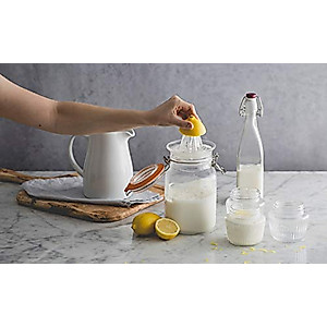 Kilner 0025.512 Square Glass Clip Top Preservation Jar, 1.5L, Transparent