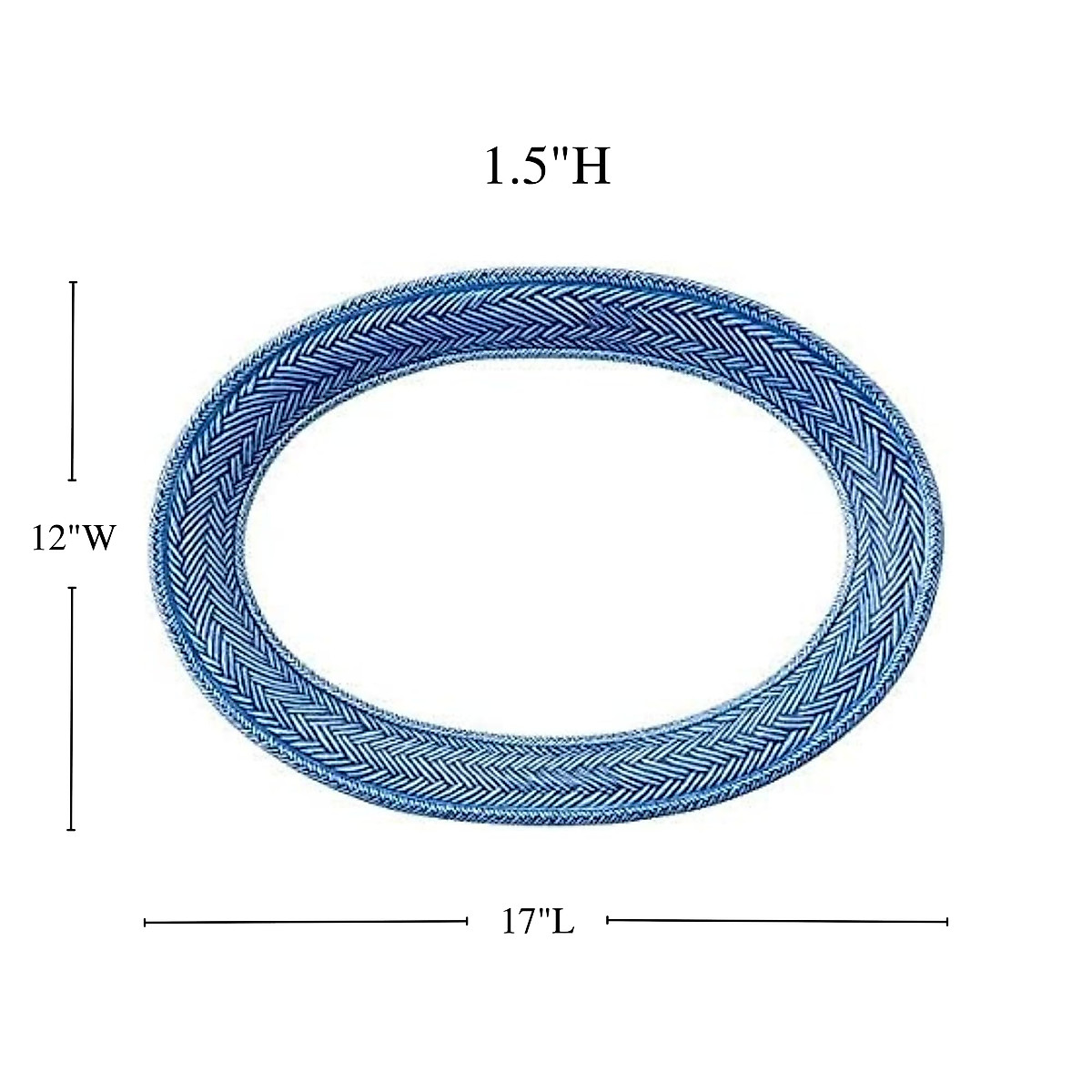 Juliska Le Panier Delft Blue 17" Platter