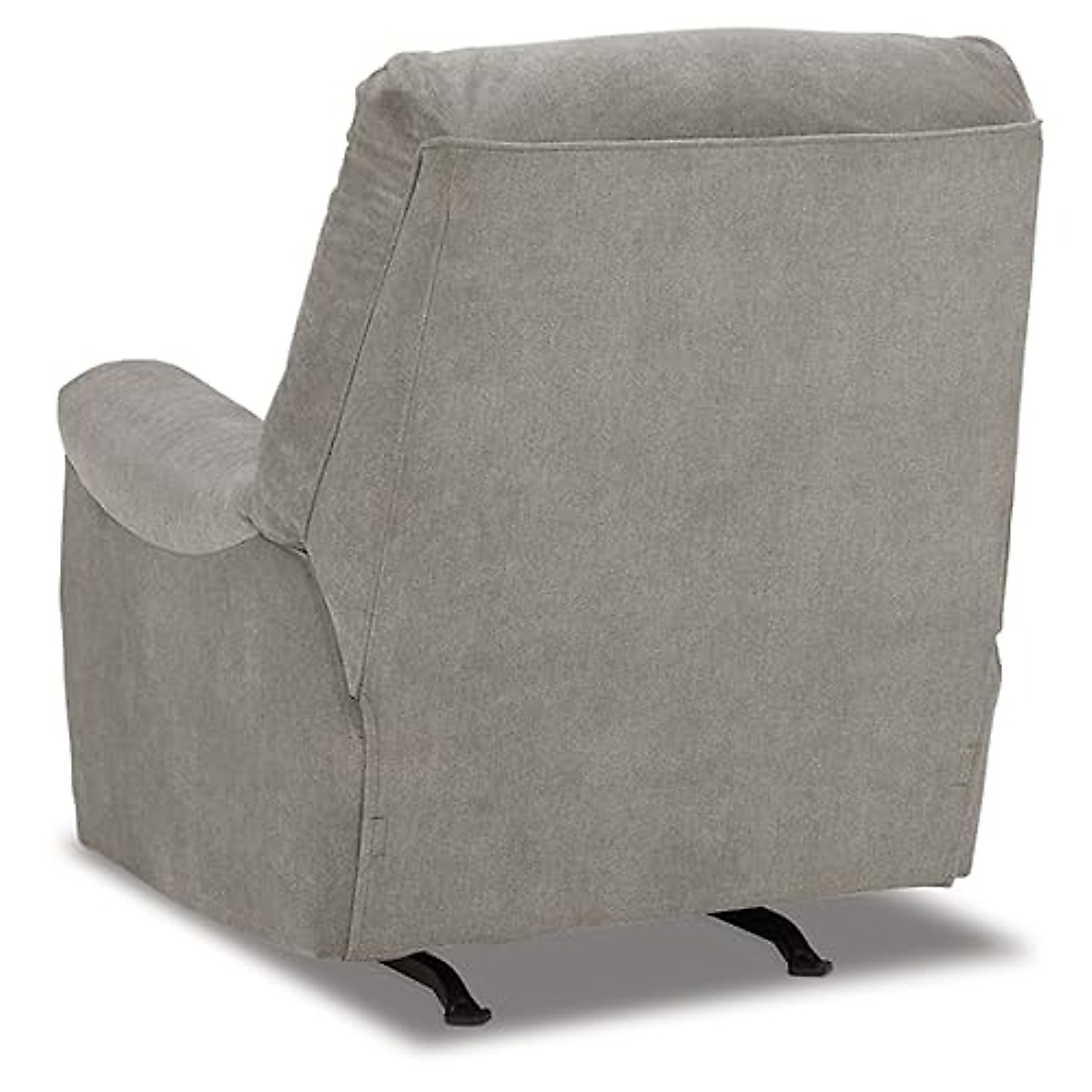 Signature Design by Ashley Miravel Casual Manual Rocker Recliner, Light Gray