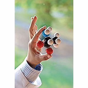 LINKTOR Chemistry Molecular Model Kit (444 Pieces), Student or Teacher Set for Organic and Inorganic Chemistry Learning, Motivate Enthusiasm for Learning and Raising Space Imagination, A Fullerene Set