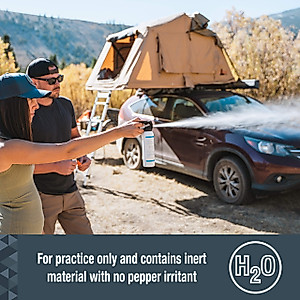 SABRE Frontiersman Practice Bear Spray, 7.9 oz Inert Canister, Practice Before You Go, Realistic Canister Increases Familiarity and Confidence in Use