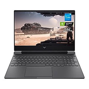 HP Newest Victus 15.6" FHD 144 Hz Gaming Laptop, Intel Core i5-12450H Processor, NVIDIA GeForce GTX 1650, 16GB RAM, 1TB SSD, HDMI, SD Card Reader, Backlit Keyboard, Wi-Fi 6, Windwos 11 Home