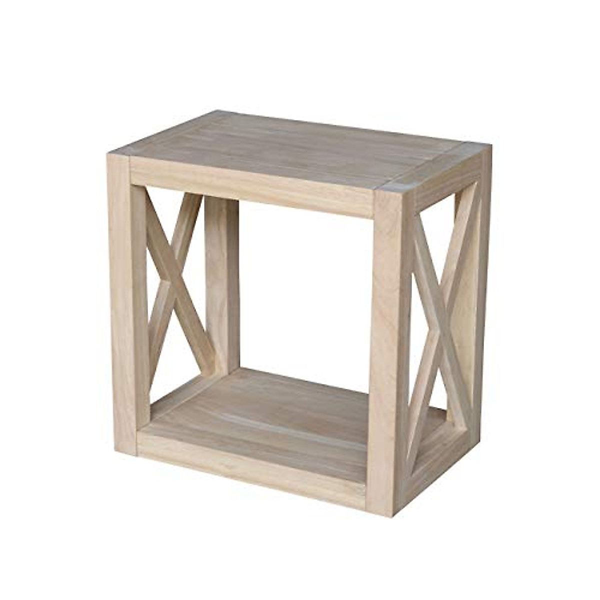 International Concepts Hampton Narrow End Table, Brown