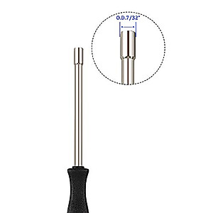 Huswell Carburetor Adjustment Tool Carburator Adjusting Kit for 2-Cycle Small Engine Poulan Husqvarna STIHL Echo Trimmer Weedeater Chainsaw (Splined+Hexagon)