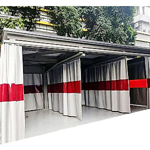 XXIOJUN-Shower Mat Industrial Welding Curtain, Welding Blanket Silicone Coated, Flame Retardant Fiberglass 650gsm Thick Welding Shield up to 1000°f, Weld Curtain for The Use by Welders, Cutters