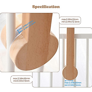 Crib Mobile, Baby Mobile for Crib, Mobile Holder for Crib, Crib Mobile Arm Baby Mobiles, Mobile Arm for Crib, 19-37 Inch Adjustable, 100% Beech Wooden, Sleek Scandinavian Design