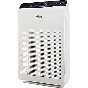 Winix Air Cleaner C555 Features Smart Sensors, 5-Stage Filtration System and PlasmaWave Technology, Great for any Rooms