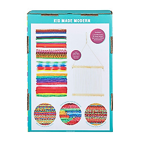 Craft Kits - Kid Made Modern Woven Wall Hanging Craft Kit - Arts and Craft Toys - Weaving for Kids