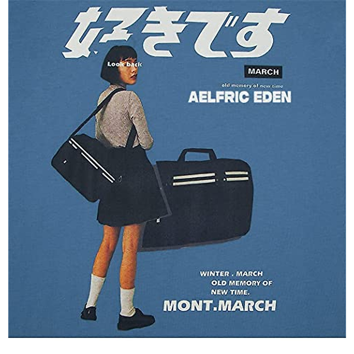 Aelfric Eden Mens Oversized T Shirts Tees Distorted Portrait Print Crew Neck Cotton Tops Streetwear Casual Shirt