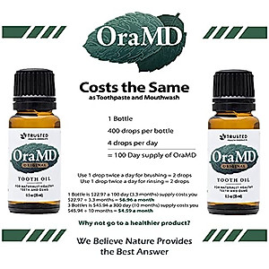 OraMD Original Tooth Oil (2)-Natural Solution for Healthy Teeth & Healthy Gums
