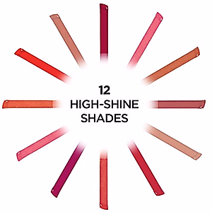 L’Oréal Paris Brilliant Signature Shiny Lip Stain Lipstick, Be Captivating 0.21 Fl Oz.