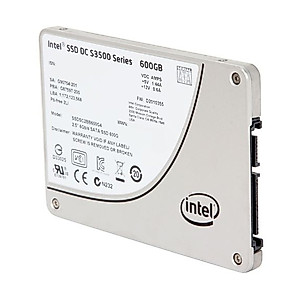 Intel S3500 Series Solid State Drive SSDSC2BB600G4 (2.5", SATA 3.0 Gb/s 600GB Storage Capacity)
