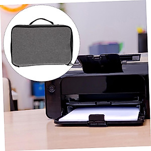 Hemobllo projector storage bag photo printer bag wireless mobile printer case photo printer storage handbags photo printer carrying case bag for printer 4k Oxford cloth Storage Box portable