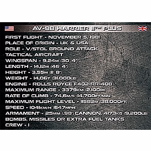 Cobi toys 424 Pcs Armed Forces /5809/ Av-8B Harrier Ii Plus