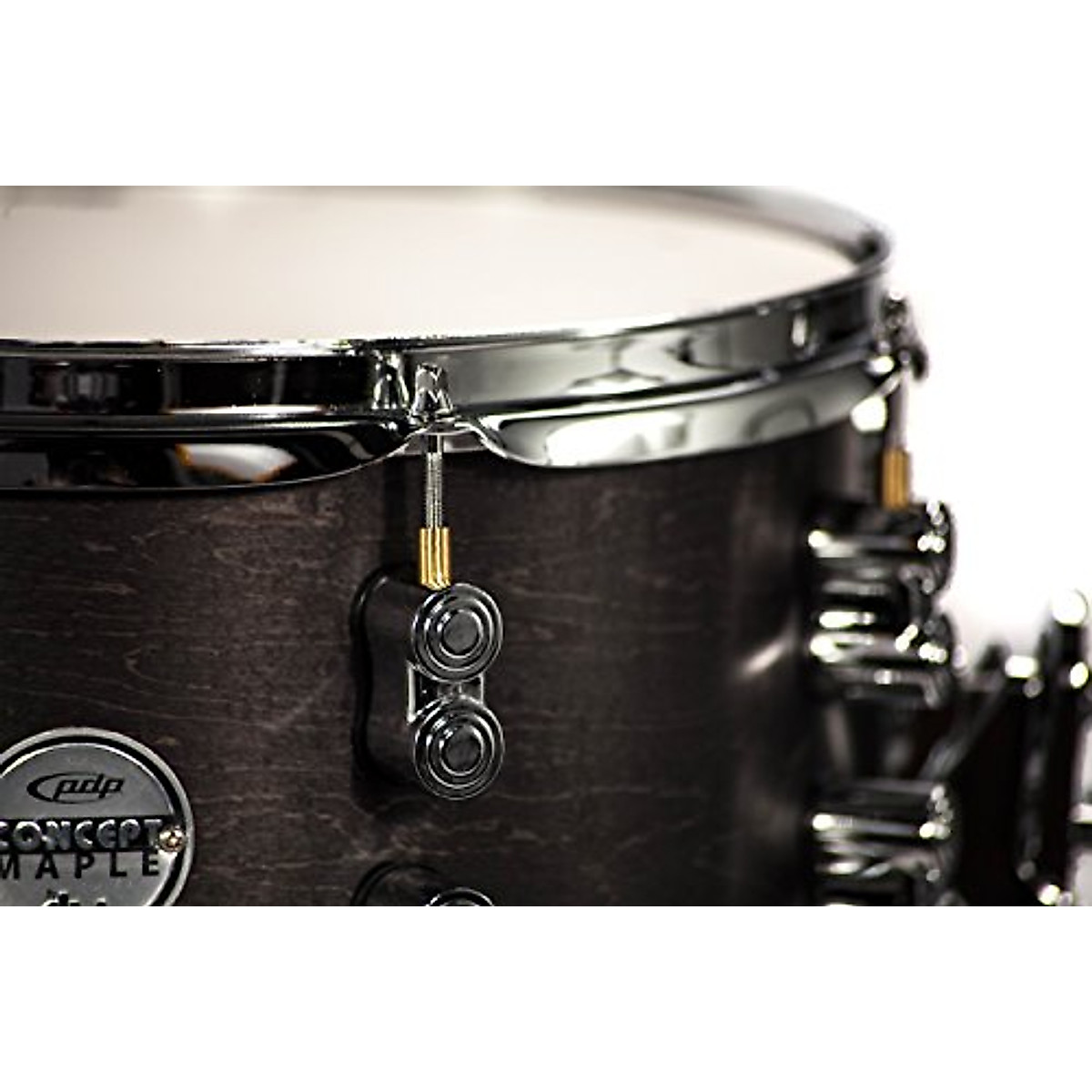 PDP By DW Black Wax Maple Snare Drum 7x13